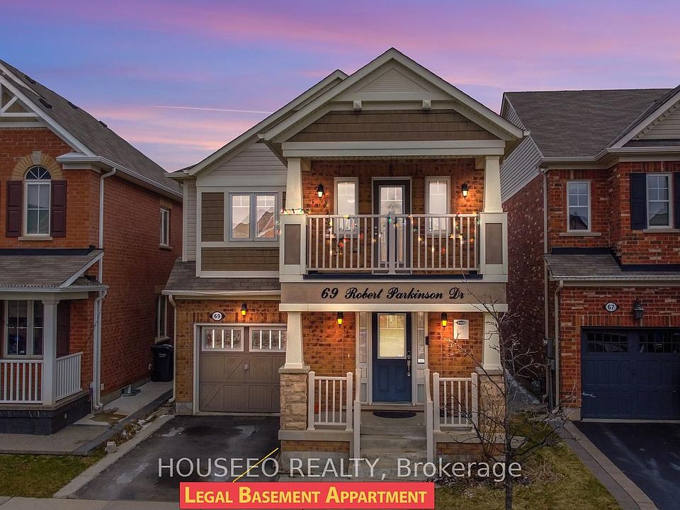 69 Robert Parkinson Dr, Brampton, ON L7A 0Z1 | MLS #W8254370 | Zillow
