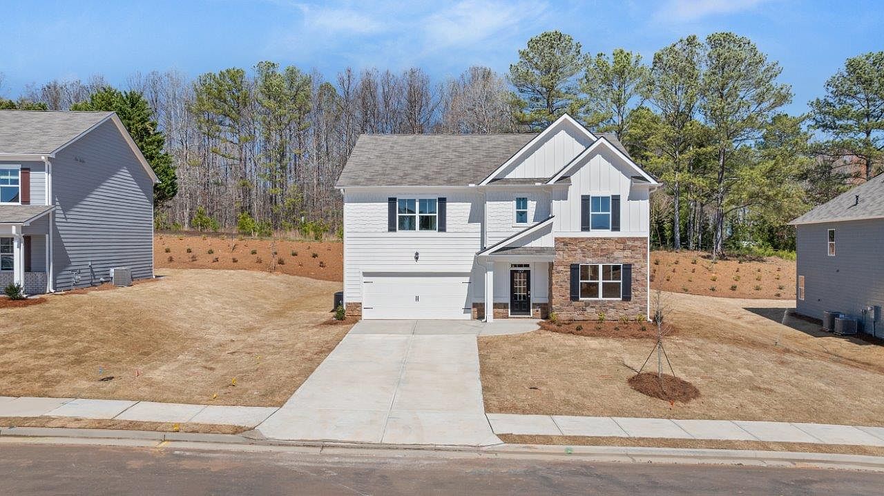 HALTON Plan, Thompson Ridge, Dallas, GA 30132 | Zillow