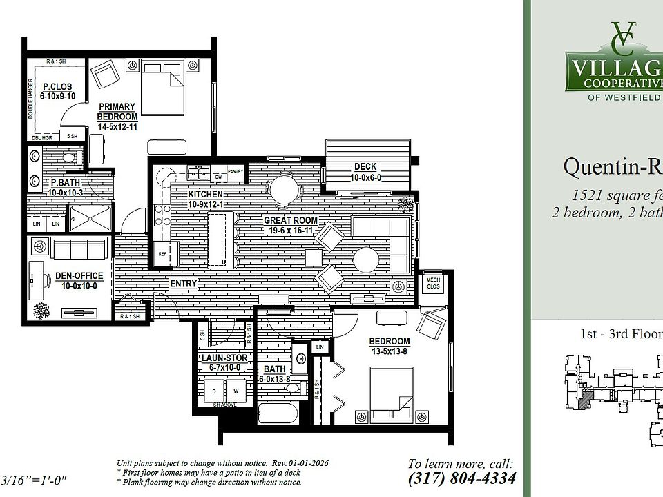 Quentin-Reverse Plan, Village Cooperative of Westfield (Active Adults ...