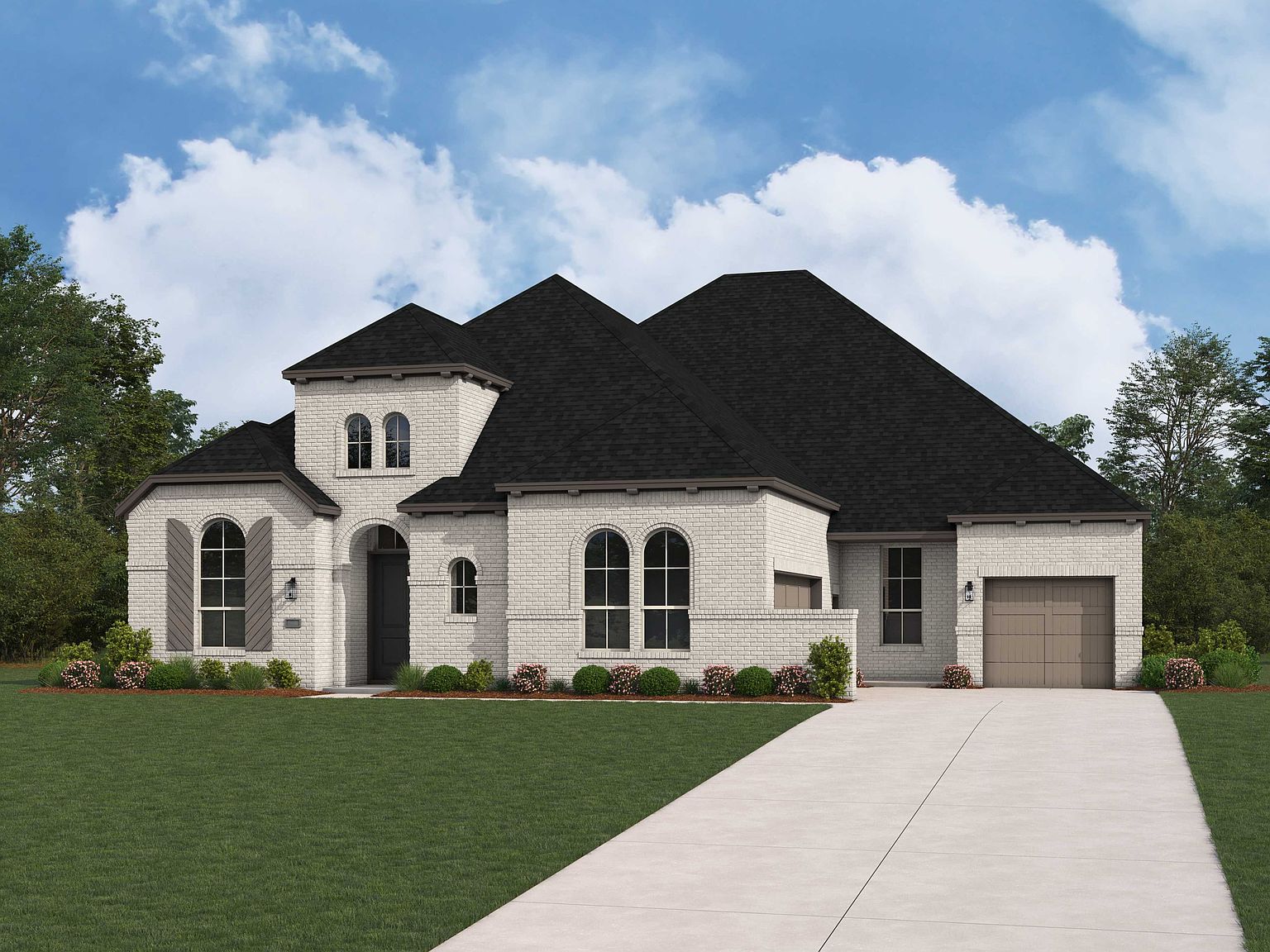Plan 283 Plan, Parkside On The River: 70ft. lots, Georgetown, TX 78628 ...