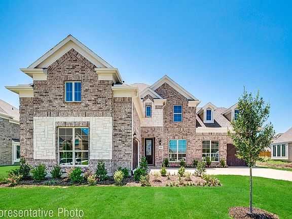 Grand South Pointe 3 Car Garage Plan, South Pointe, Mansfield, TX 76063 ...