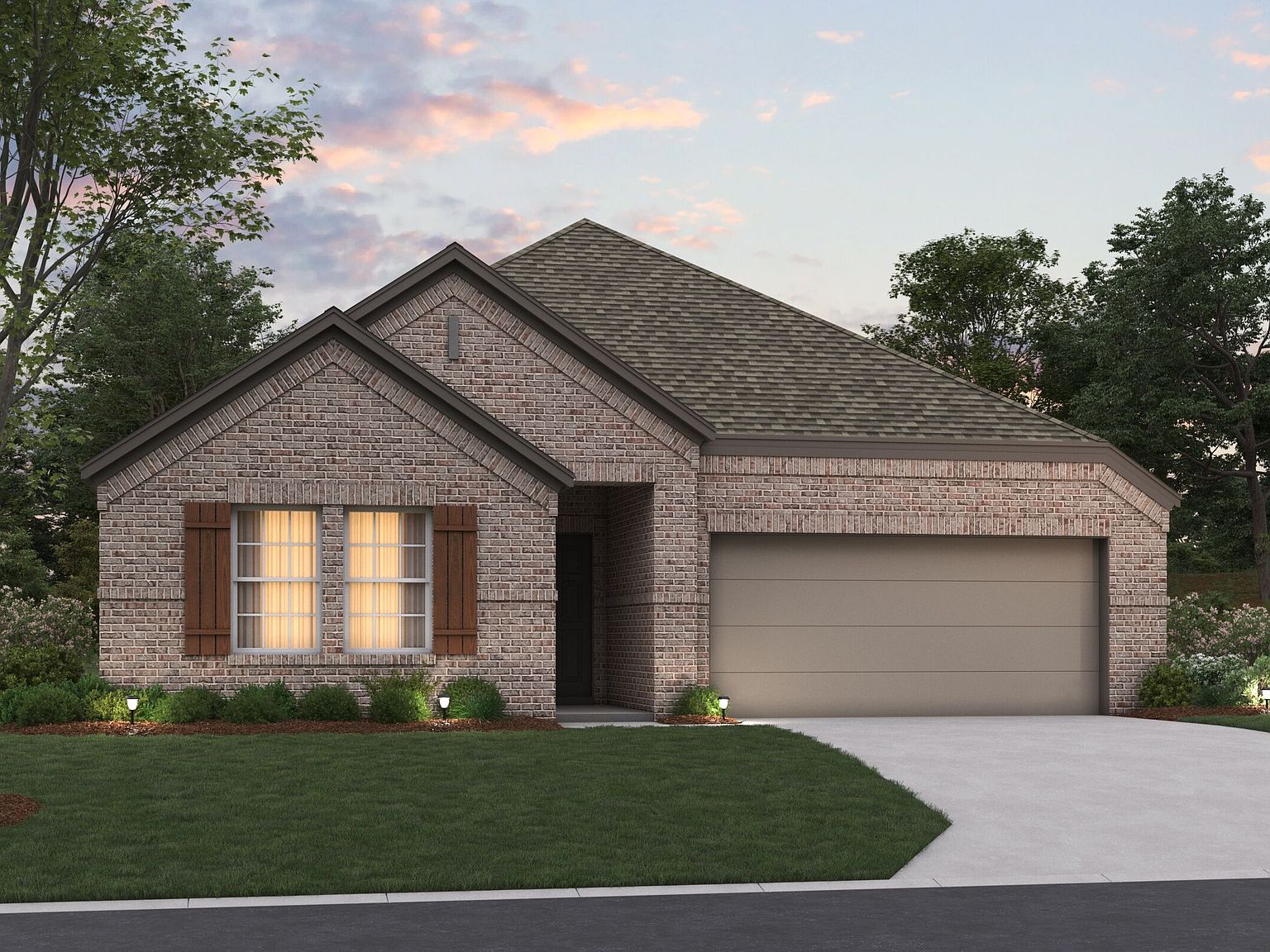 Kingsley Plan, Prairie Ridge at Goodland, Prairie Ridge, TX 76084 | Zillow