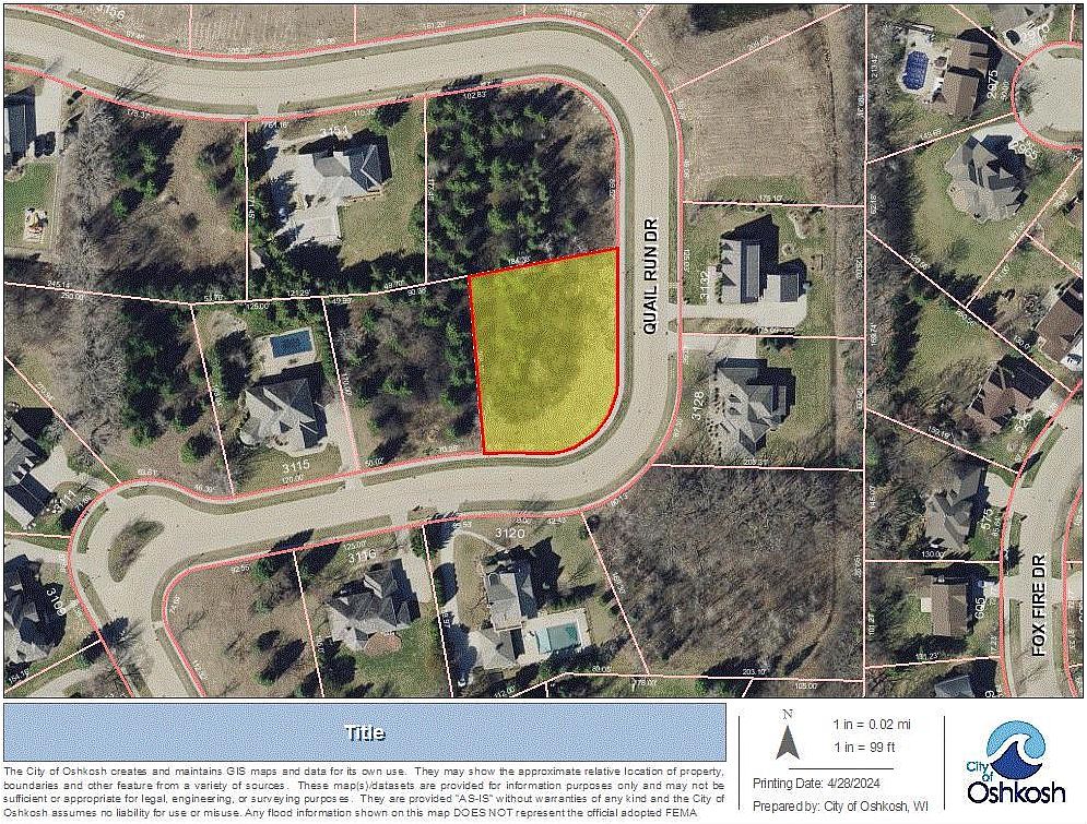 QUAIL RUN DRIVE LOT 34, Oshkosh, WI 54904 | MLS #50290414 | Zillow