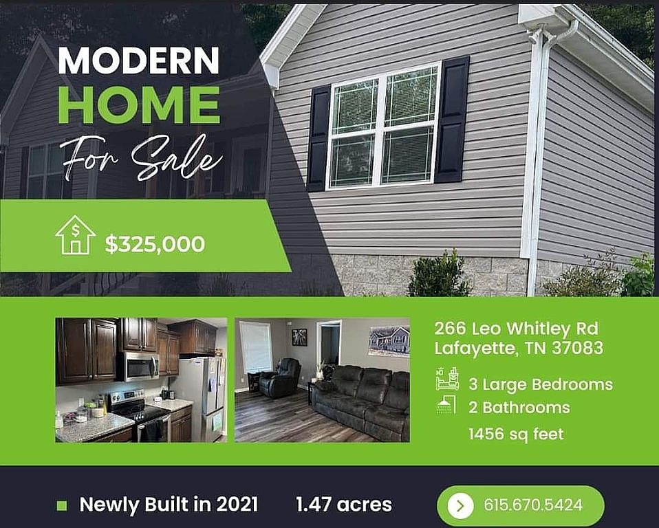 266 Leo Whitley Rd, Lafayette, TN 37083 | Zillow