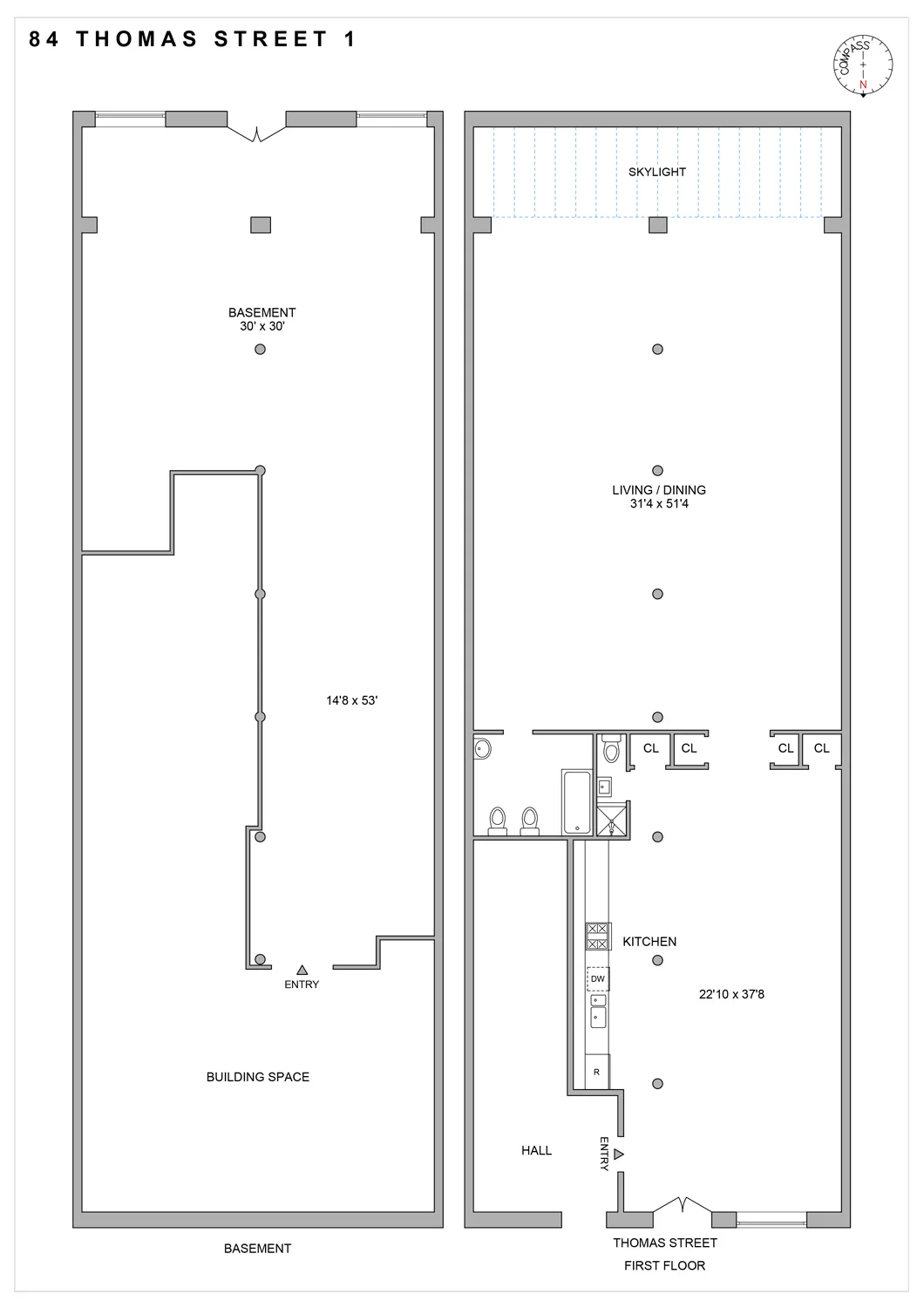 84 Thomas Street #1 in Tribeca, Manhattan | StreetEasy
