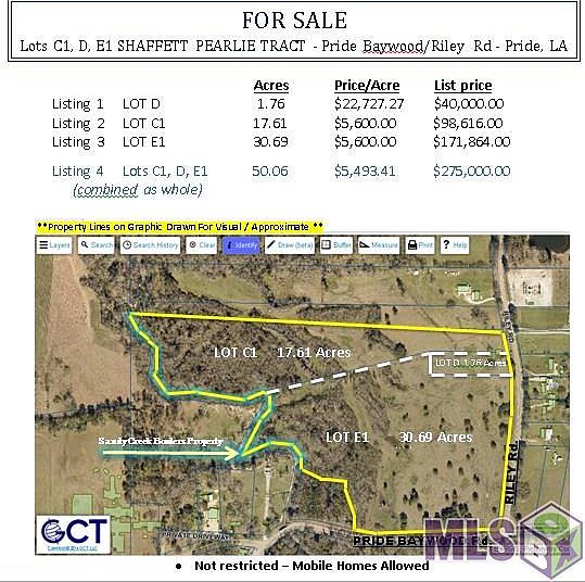 LOT E1 Riley Rd, Pride, LA 70770 | Zillow