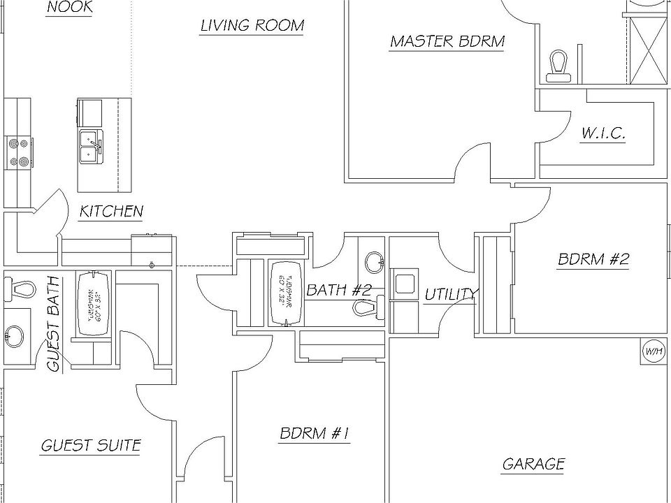 1952 Las Palomas Plan, Las Palomas Country Club Estates, La Vernia, TX ...