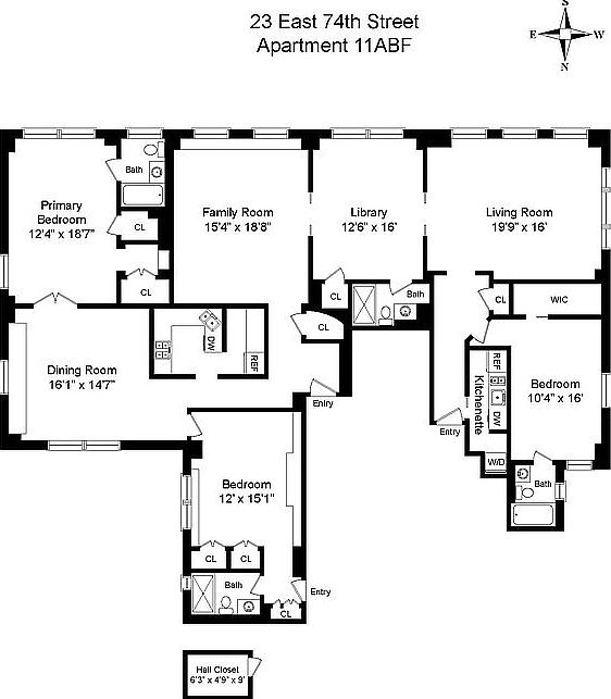 23 E 74th St #11ABF, New York, NY 10021 | Zillow