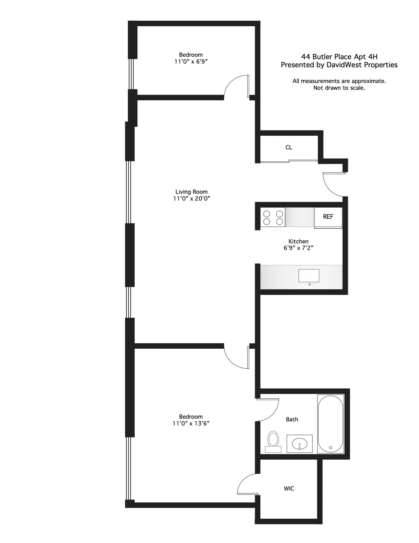 44 Butler Place #4H in Prospect Heights, Brooklyn | StreetEasy