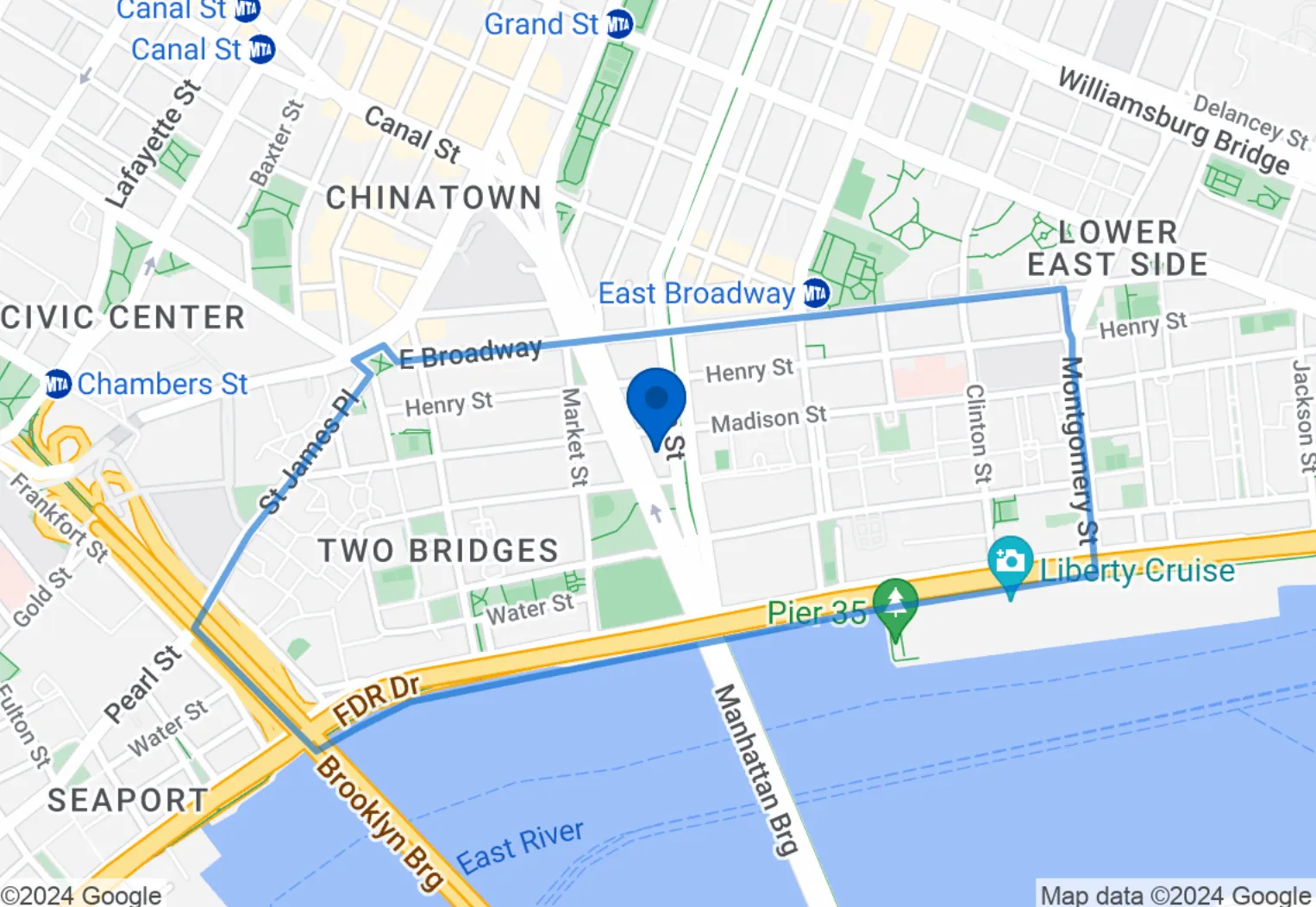 148 Madison Street #2F in Two Bridges, Manhattan | StreetEasy