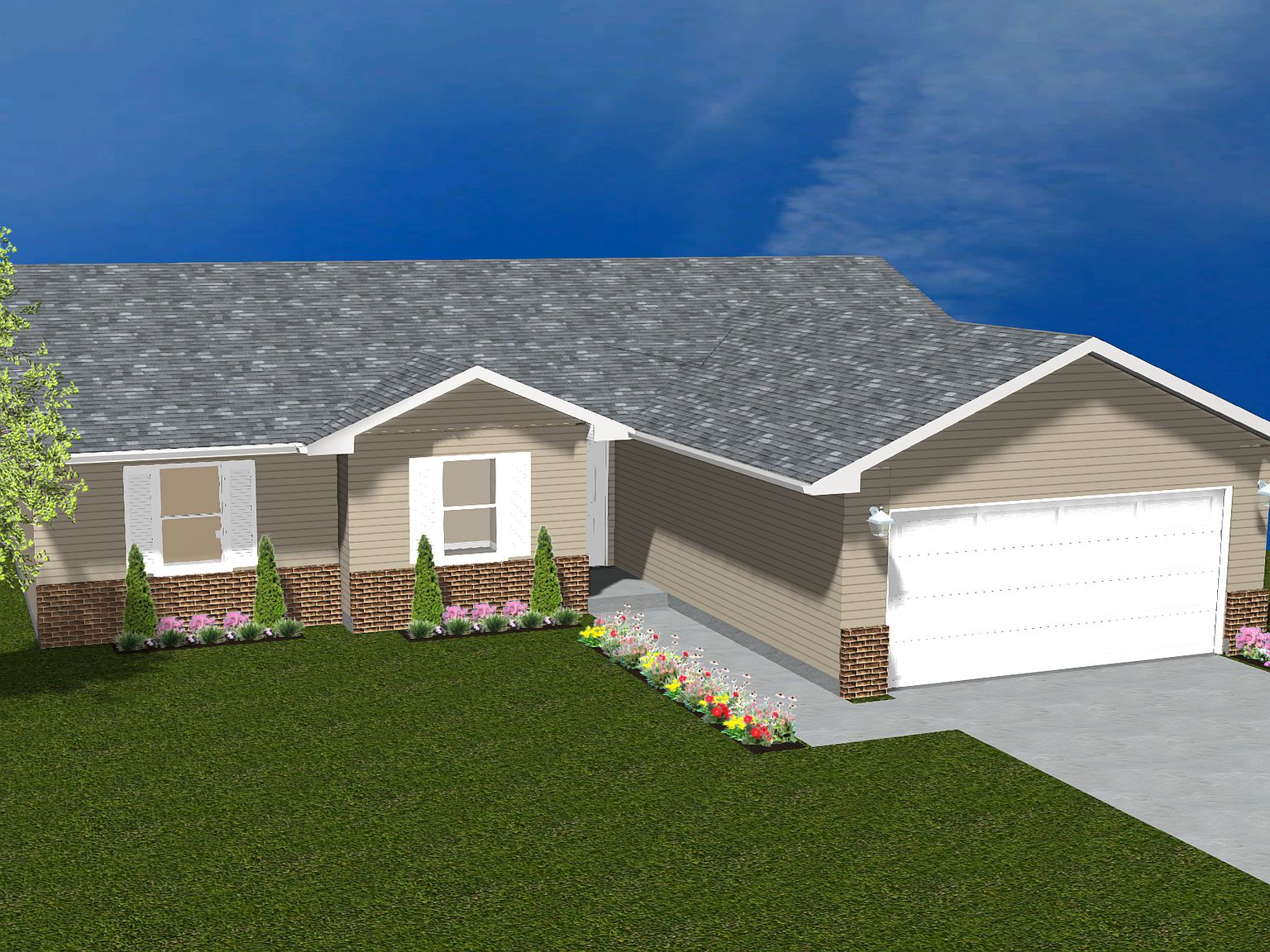 Lexington II mw Plan, Monastery Woods, Cedar Lake, IN 46303 | Zillow