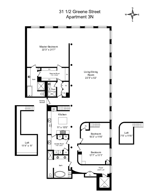 85 Grand Street #3N in Soho, Manhattan | StreetEasy
