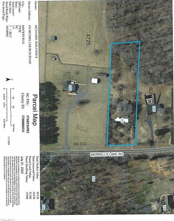 387 Merrells Lake Rd, Mocksville, NC 27028 | Zillow