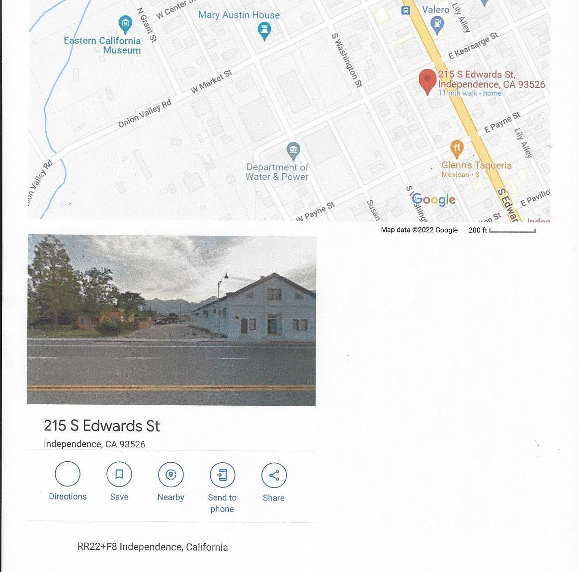 215 S Edwards St, Independence, CA 93526 | Zillow
