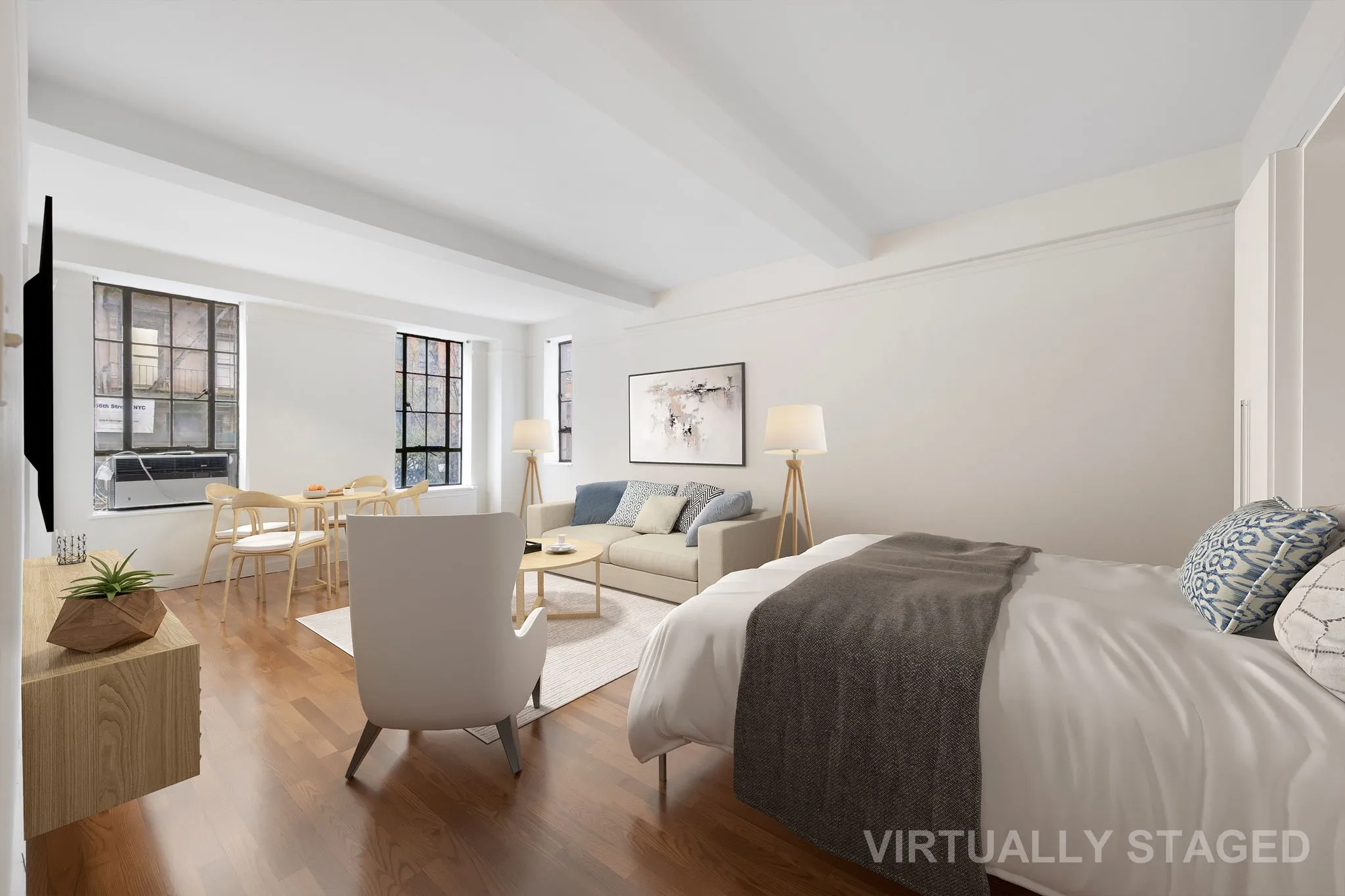 353 West 56th Street #2D in Hell's Kitchen, Manhattan | StreetEasy