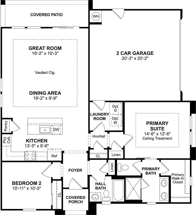 Eagle Plan, K. Hovnanian's® Four Seasons at The Ranch, Rancho Cordova ...
