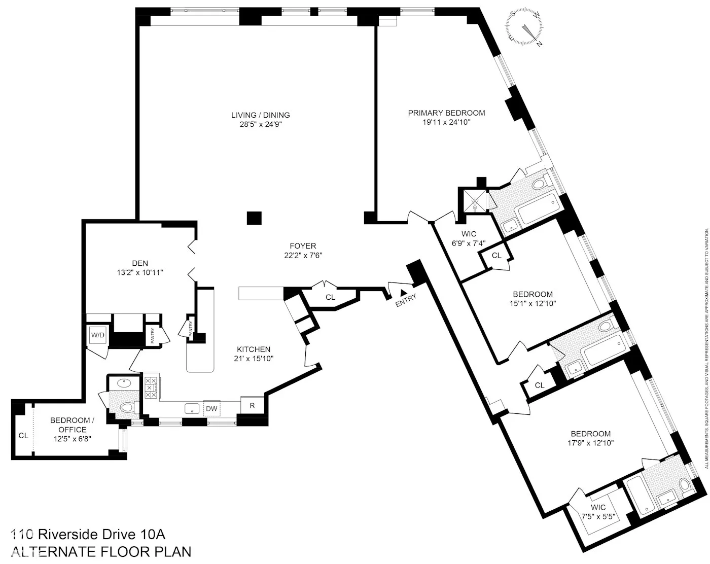 110 Riverside Drive #10A in Upper West Side, Manhattan | StreetEasy