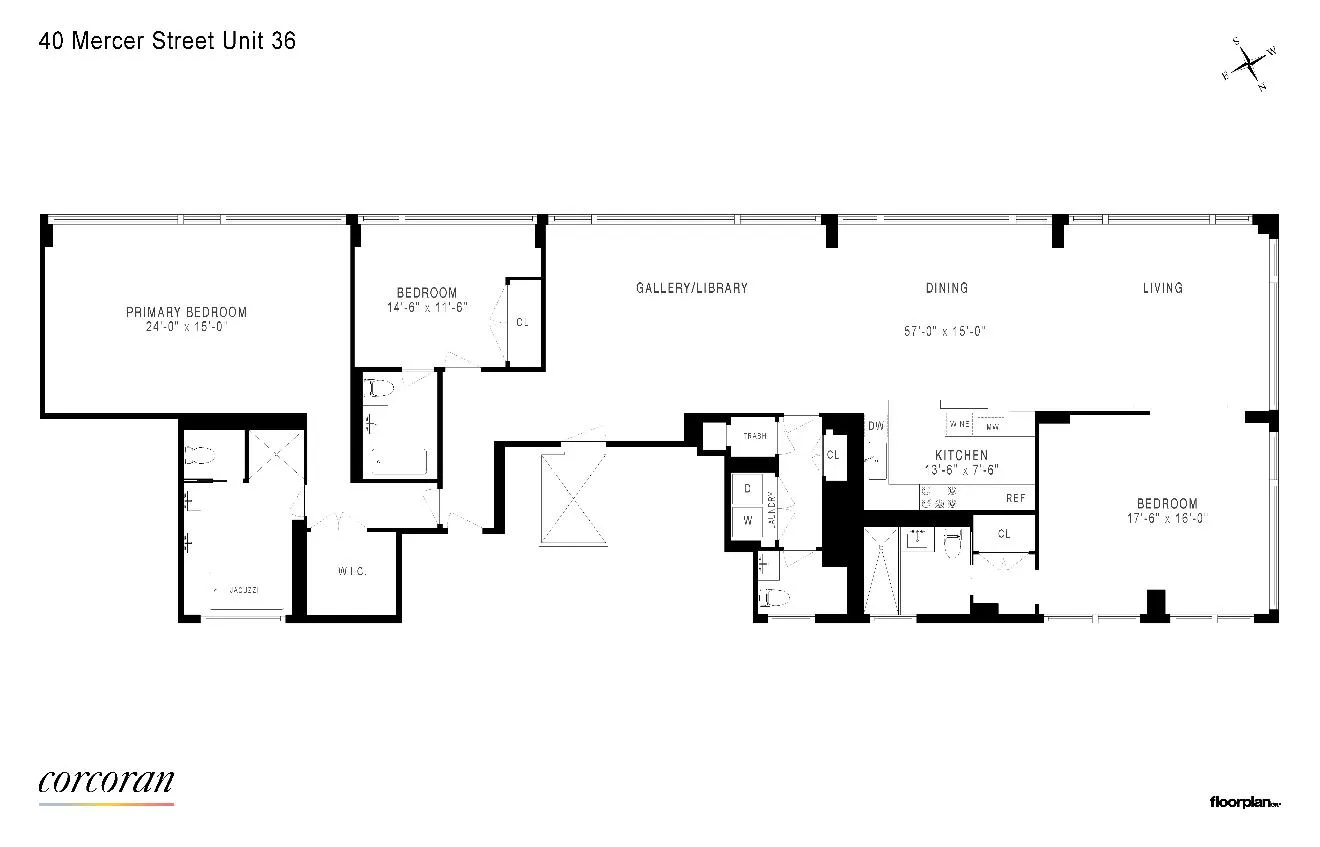 40 Mercer Street #36 in Soho, Manhattan | StreetEasy