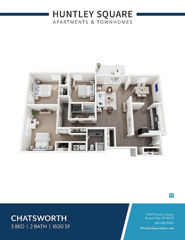 Huntley Square - 31065 Huntley Sq W Beverly Hills MI (7 units available ...