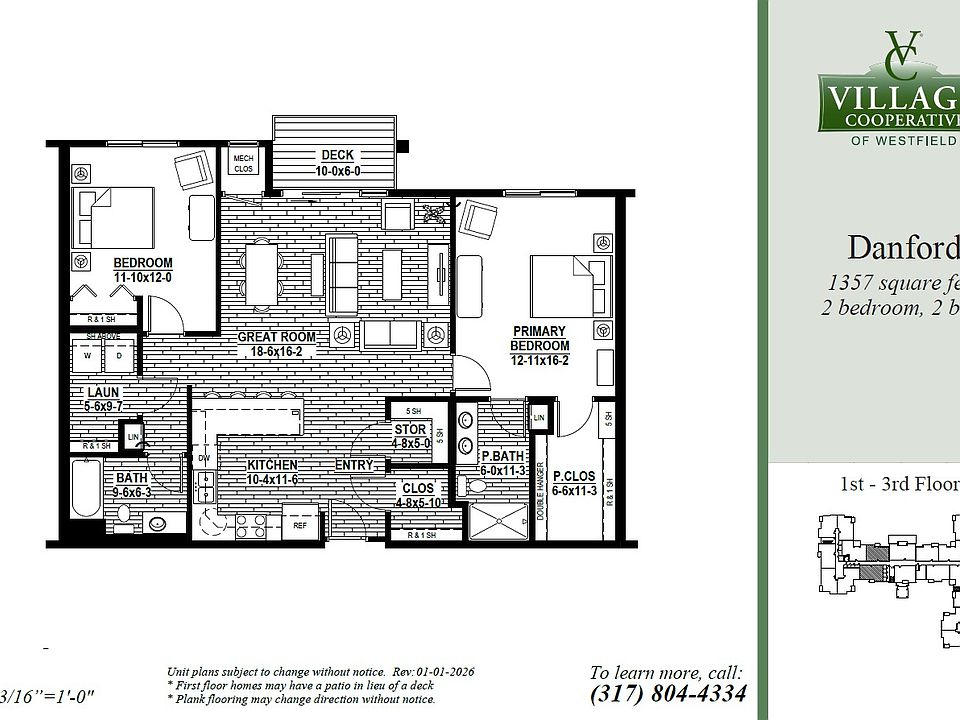 Danford Plan, Village Cooperative of Westfield (Active Adults 62 ...
