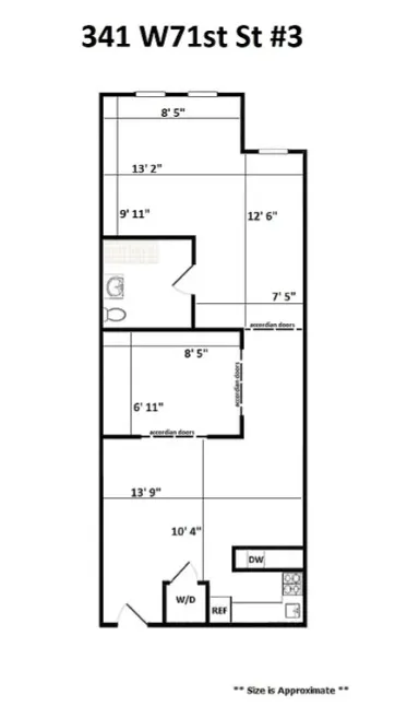 341 West 71st Street #3E in Lincoln Square, Manhattan | StreetEasy