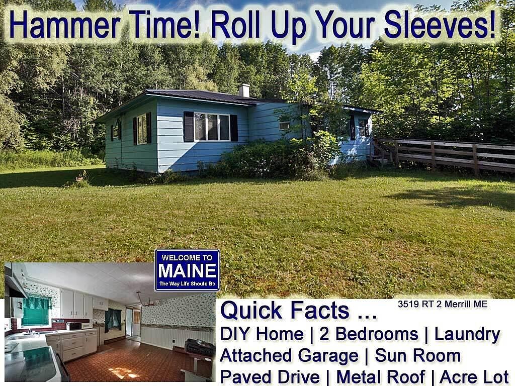 3519 US RT 2, Merrill, ME 04780 | Zillow
