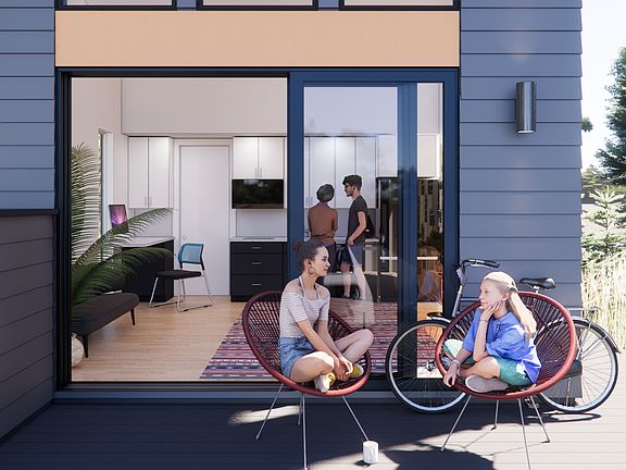 Single Level ADU Plan - Build On Your Lot Plan, Oregon - Build On Your Own Lot - Design Center ...