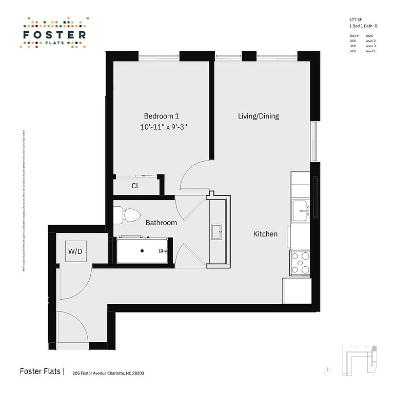 Foster Flats - 205 Foster Ave Charlotte NC (19 units available) | Zillow