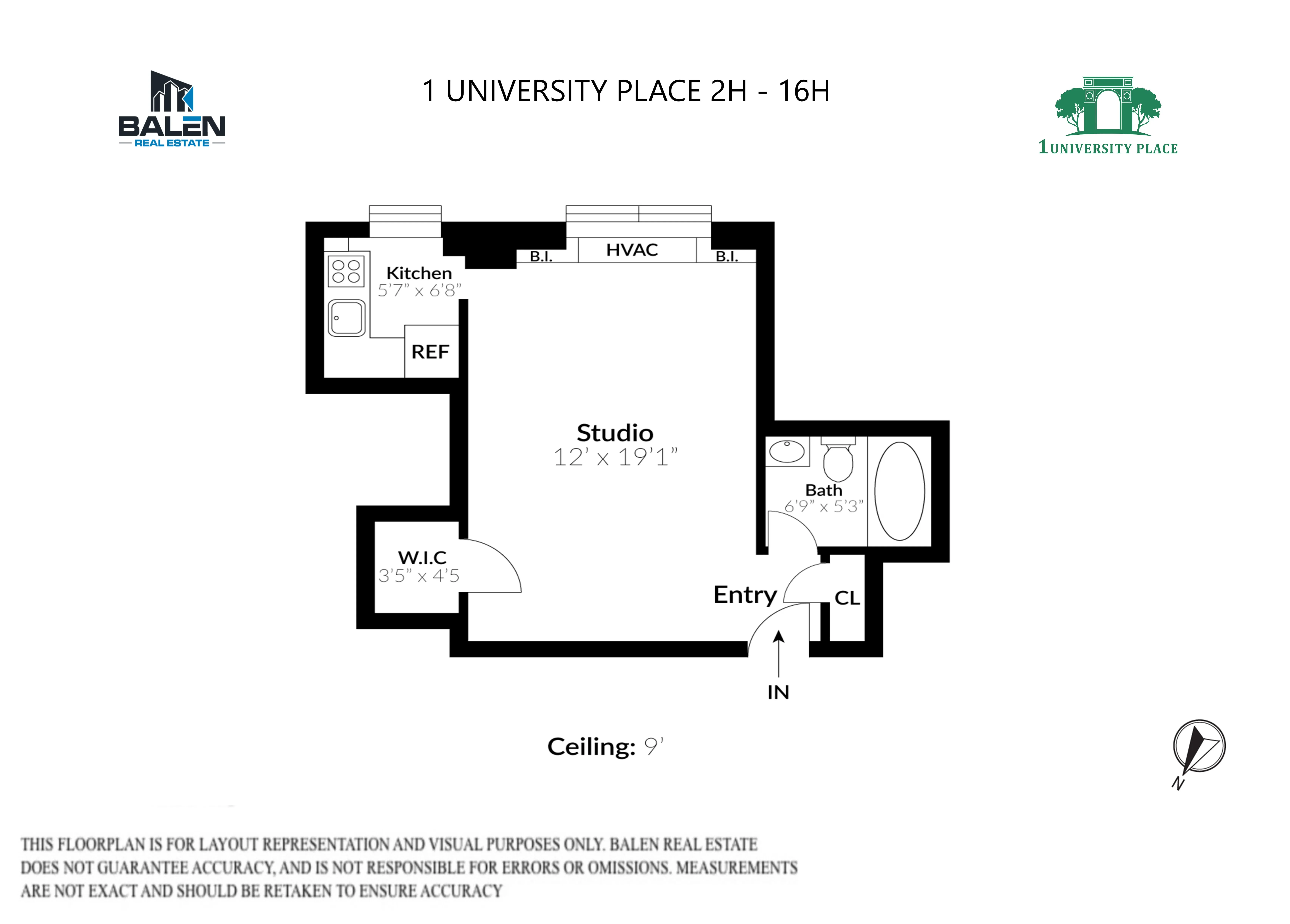 1 University Place #2H in Greenwich Village, Manhattan | StreetEasy