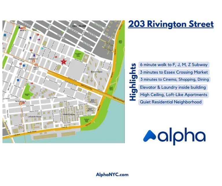 203 Rivington Street #4M in Lower East Side, Manhattan | StreetEasy