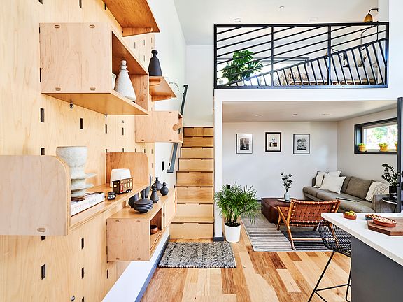 Dual Loft ADU Plan - Build On Your Lot Plan, Oregon - Build On Your Own ...