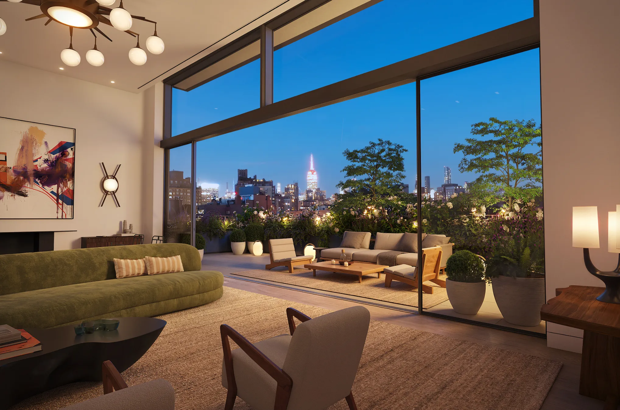 125 Perry Street #PHE in West Village, Manhattan | StreetEasy