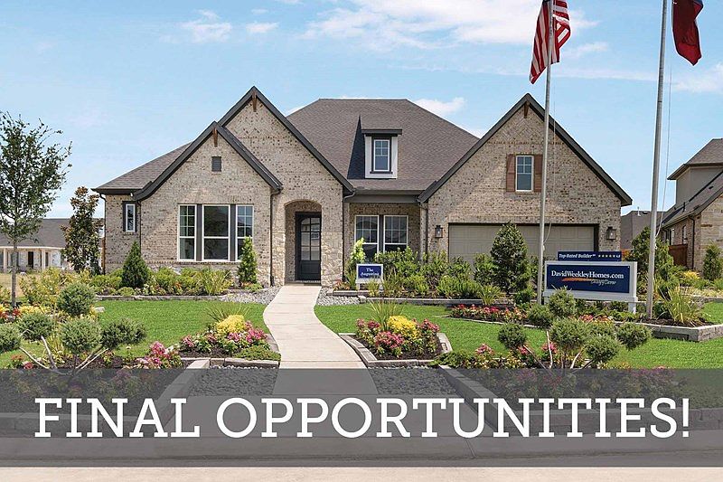 Dunham Pointe 65' Homesites by David Weekley Homes in Cypress TX | Zillow