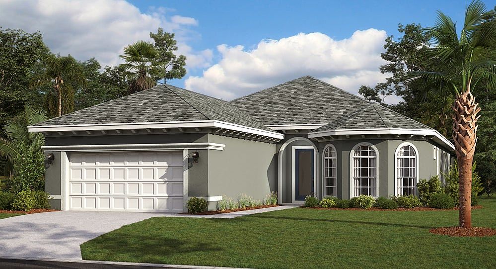Muirfield Plan ON YOUR LOT Plan, Palm Coast BUILD ON YOUR LOT, Palm ...