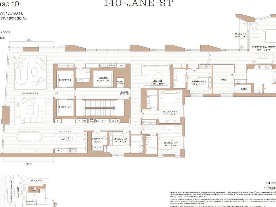 140 Jane St #Penthouse 10, New York, NY 10014 | MLS #S1747909 | Zillow