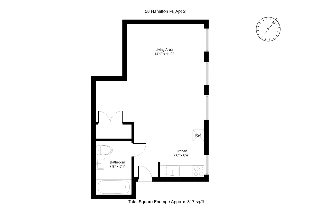 58 Hamilton Place #2 in Hamilton Heights, Manhattan | StreetEasy