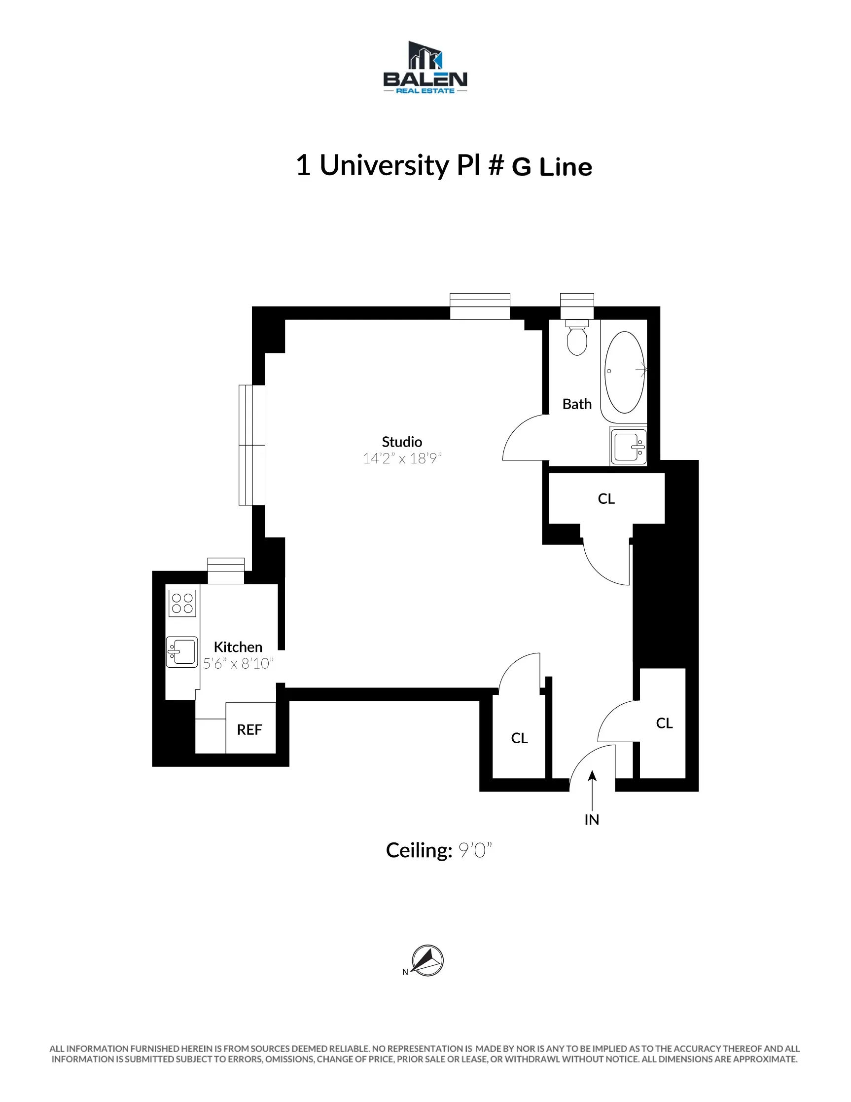 1 University Place #7G in Greenwich Village, Manhattan | StreetEasy