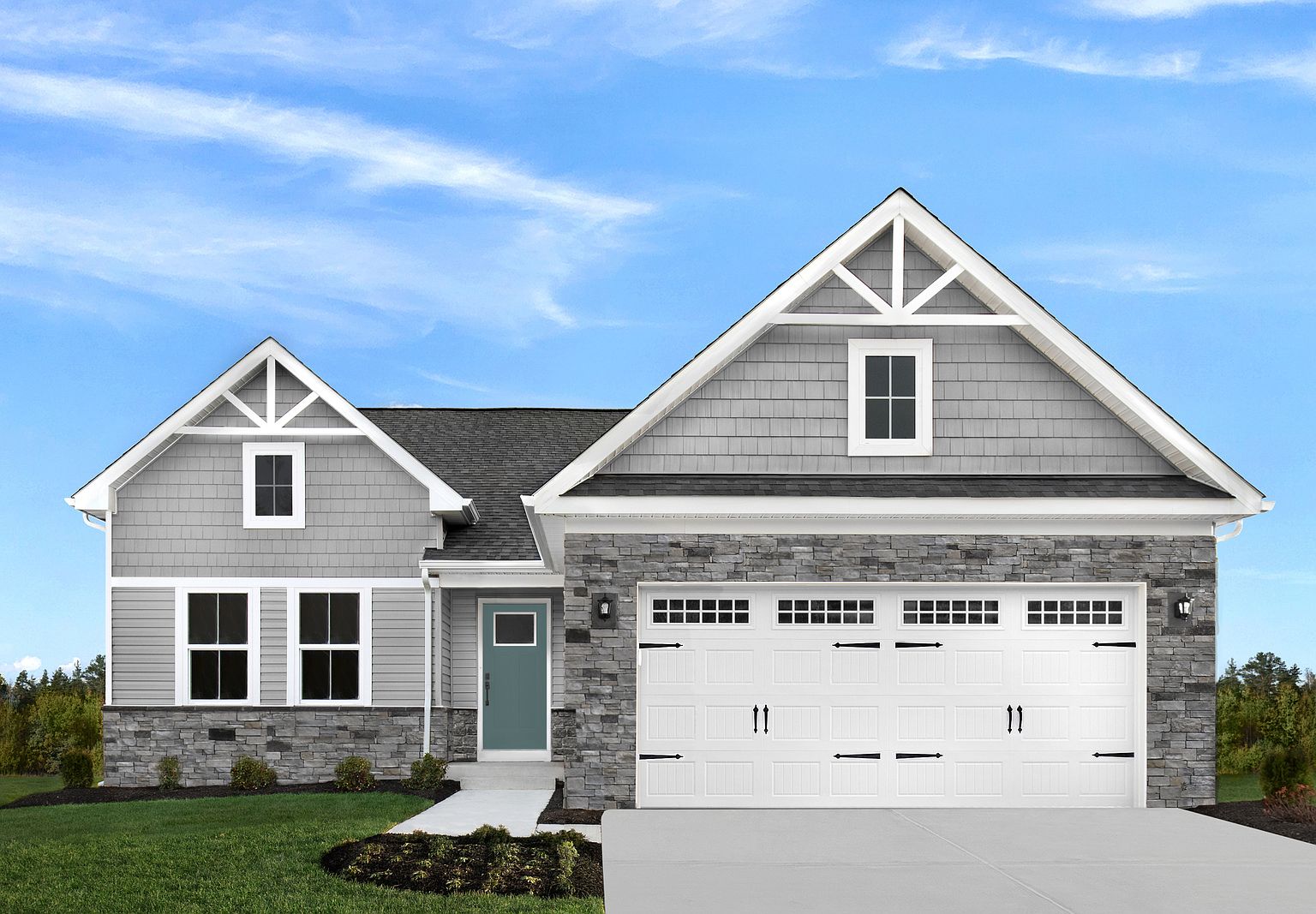 Eden Cay w/ Basement Plan, Bates Crossing Ranches, Seville, OH 44273 ...