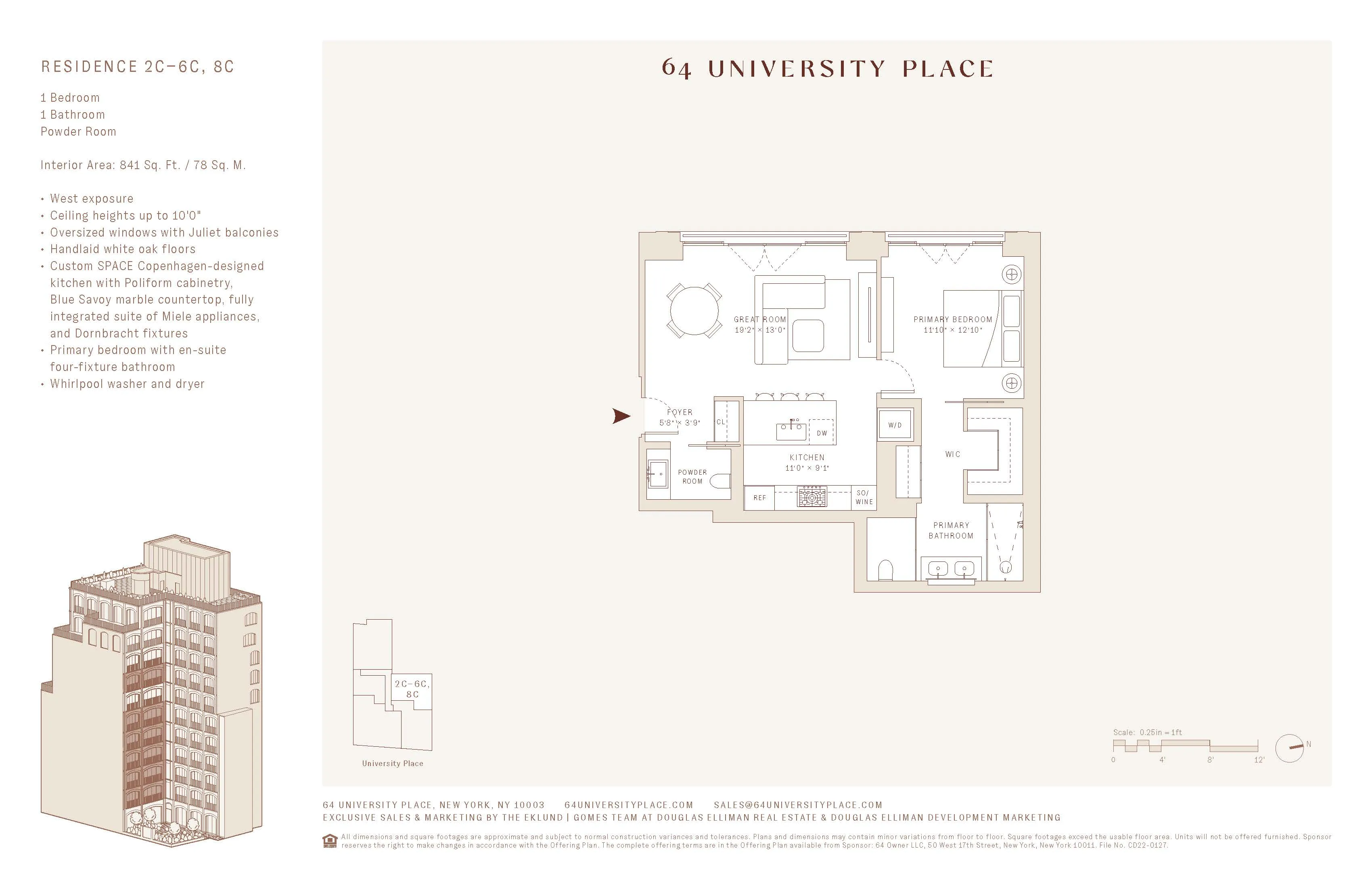 64 University Place #8C in Greenwich Village, Manhattan | StreetEasy