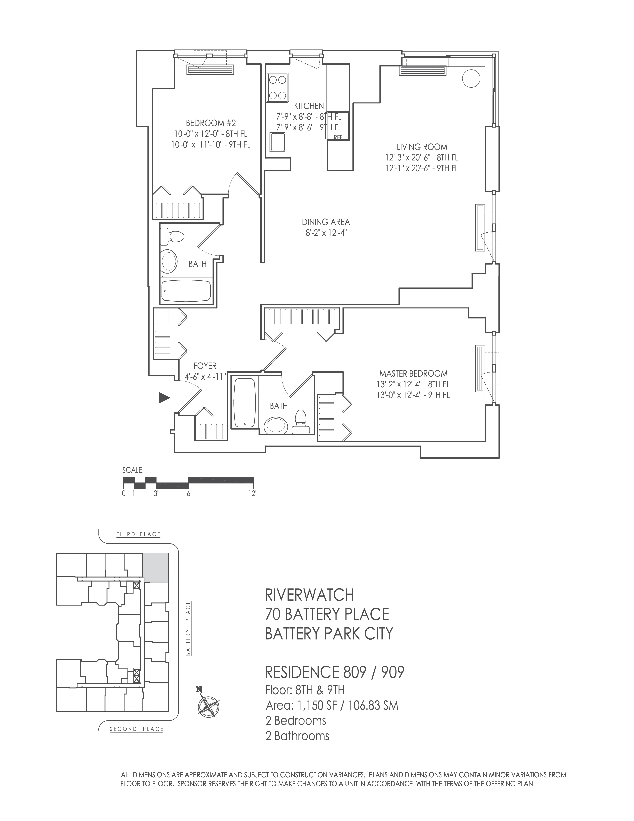 70 Battery Place #809 in Battery Park City, Manhattan | StreetEasy