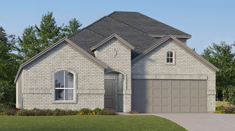 Townshend w/ 3 Car Garage Plan, Foree Ranch : Classic 3 Car Collection ...