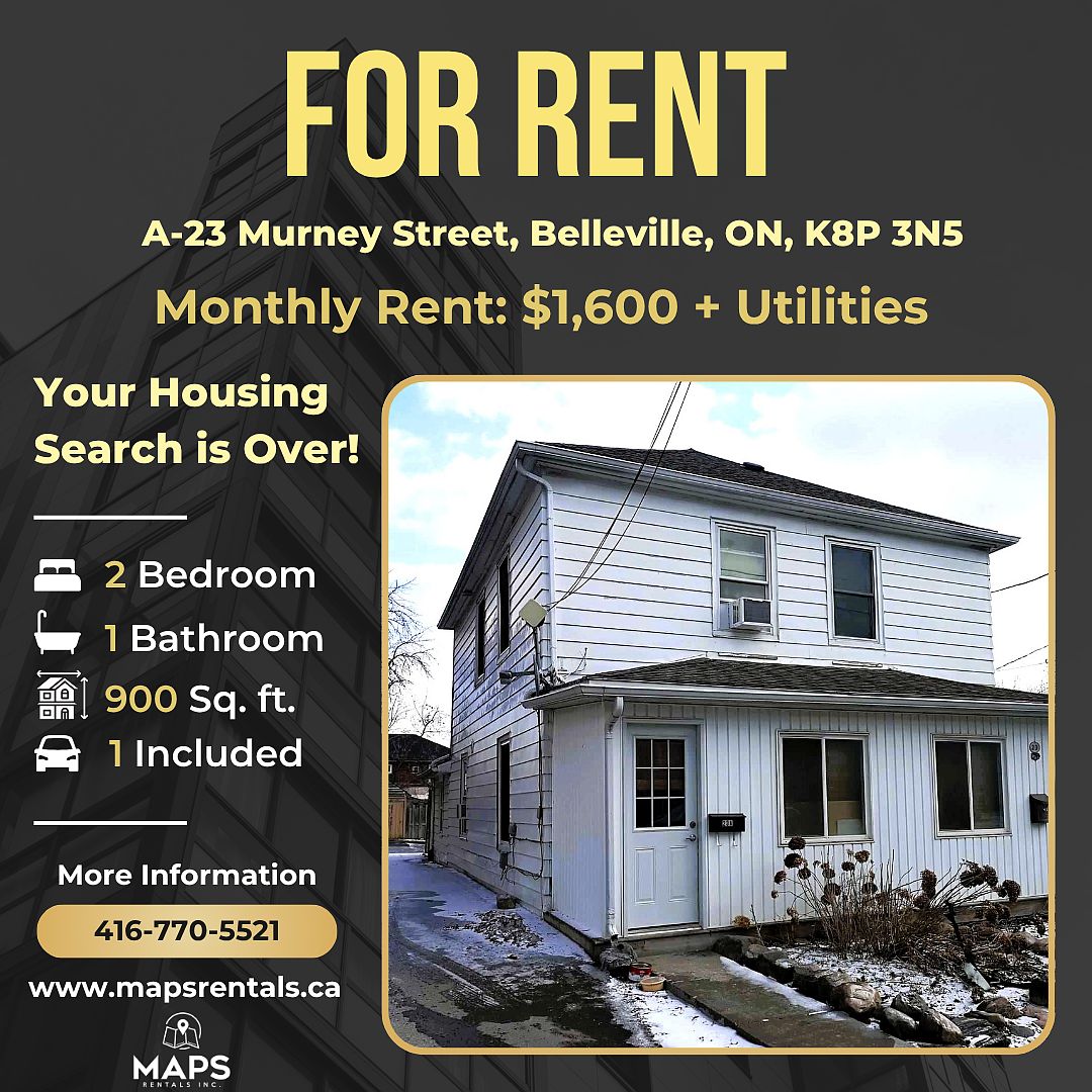 23 Murney St #A, Belleville, ON K8P 3N5 | Zillow