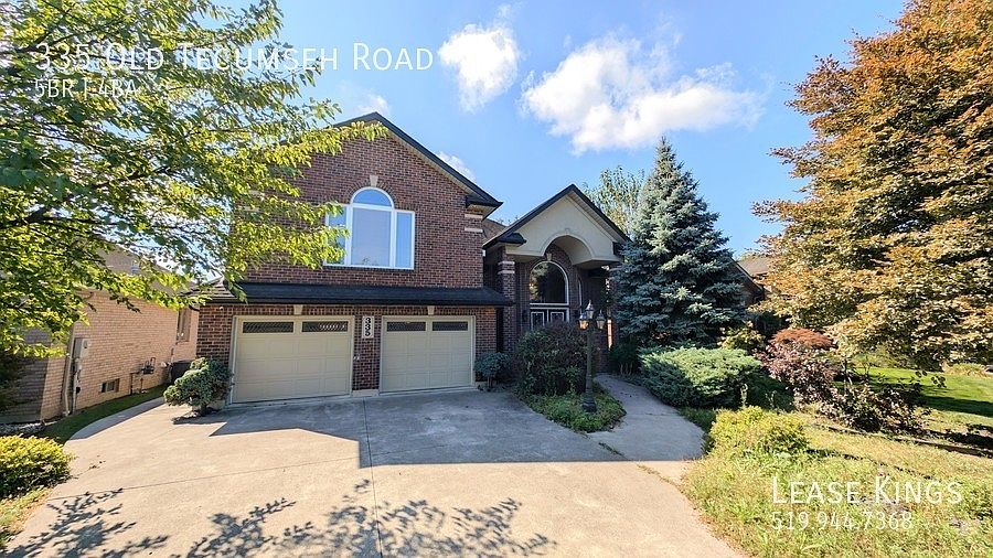 335 Old Tecumseh Rd, Lakeshore, ON N8N 3T2 | Zillow