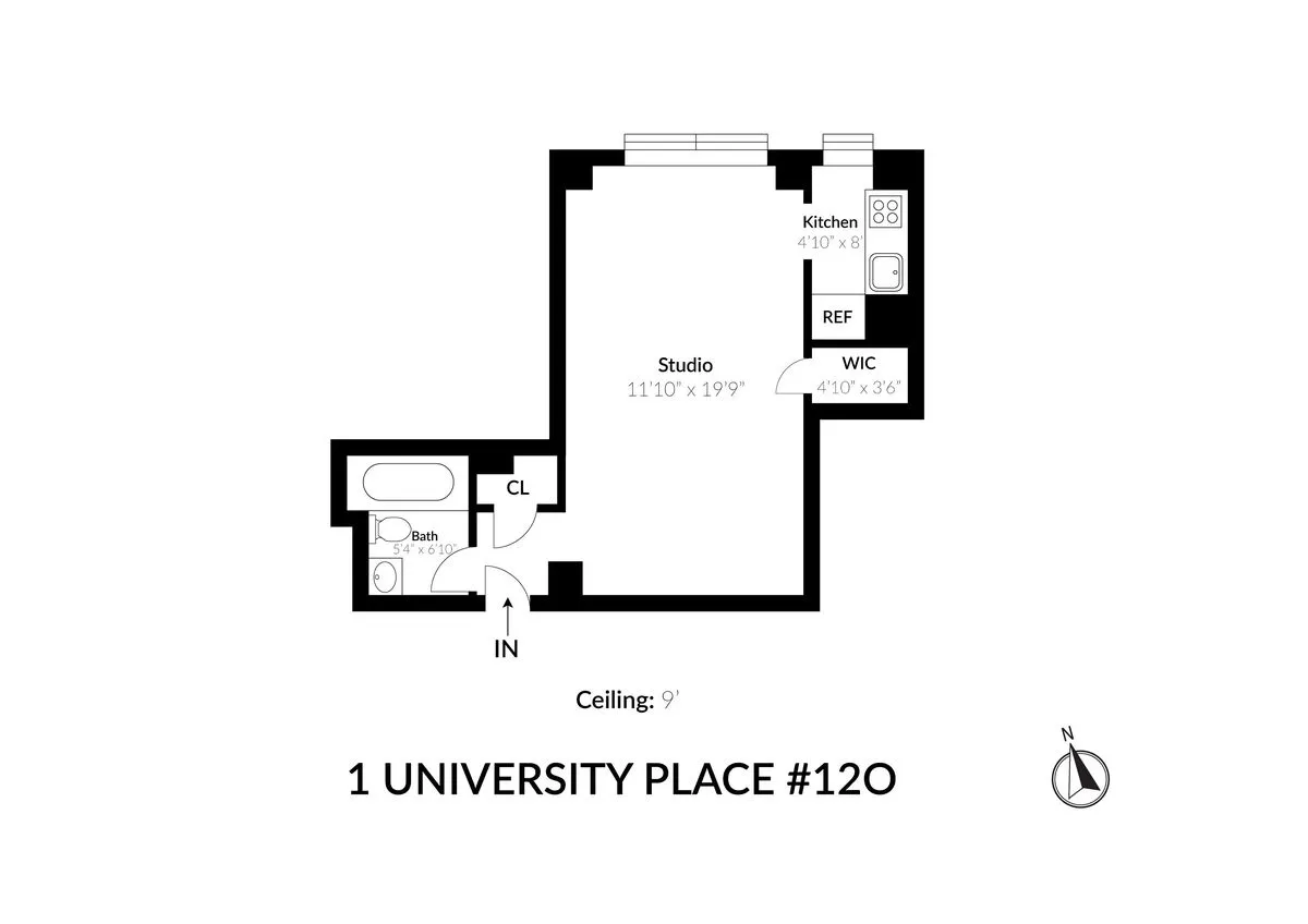 1 University Place #12O in Greenwich Village, Manhattan | StreetEasy