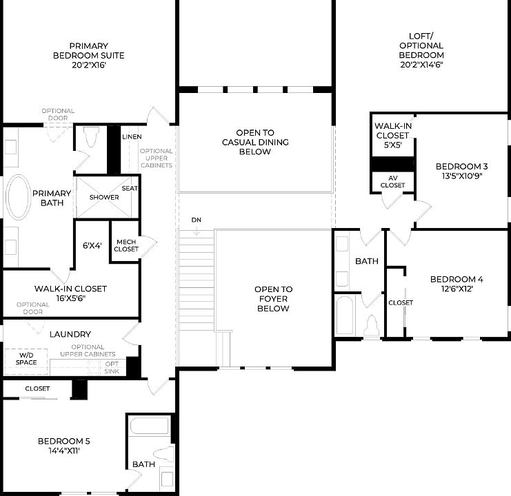 Morganton Plan, Ridgeline at Bickford by Toll Brothers, Bickford Ranch ...