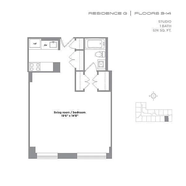 225 Rector Place #9G in Battery Park City, Manhattan | StreetEasy