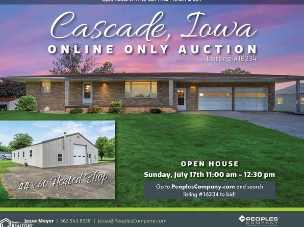 Cascade IA Real Estate - Cascade IA Homes For Sale | Zillow