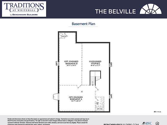 Belville Plan, Traditions at Whitehall - 55+ Active Adult, Middletown ...