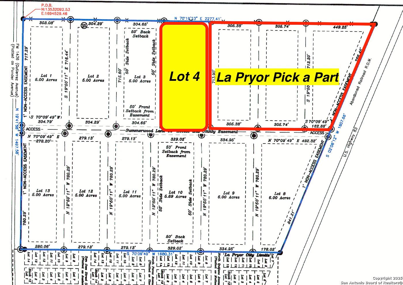 LOT 4 Summerwood Lane LOT 4, La Pryor, TX 78872 | MLS #1916292 | Zillow