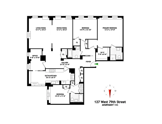 127 West 79th Street #11C in Upper West Side, Manhattan | StreetEasy